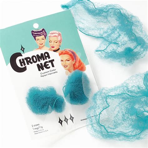 Chroma Net Custom Color Hair Nets Vintage Hairstyling
