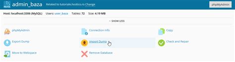 Importing A Database In The Plesk Panel Hostico