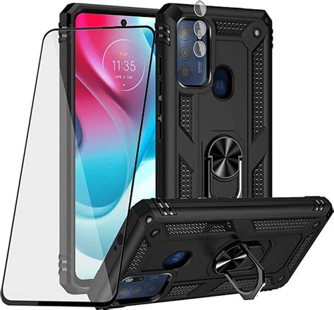 BestAlice MX Funda Para Motorola Moto G60S Case Protector De Pantalla