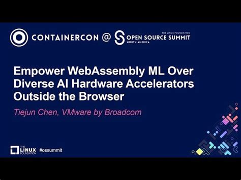 Free Video Empower Webassembly Ml Over Diverse Ai Hardware Accelerators Outside The Browser