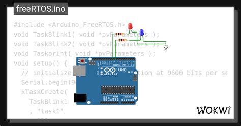 FreeRTOS Wokwi ESP STM Arduino Simulator