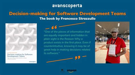 Avanscoperta On Linkedin Decisionmaking Softwaredevelopment