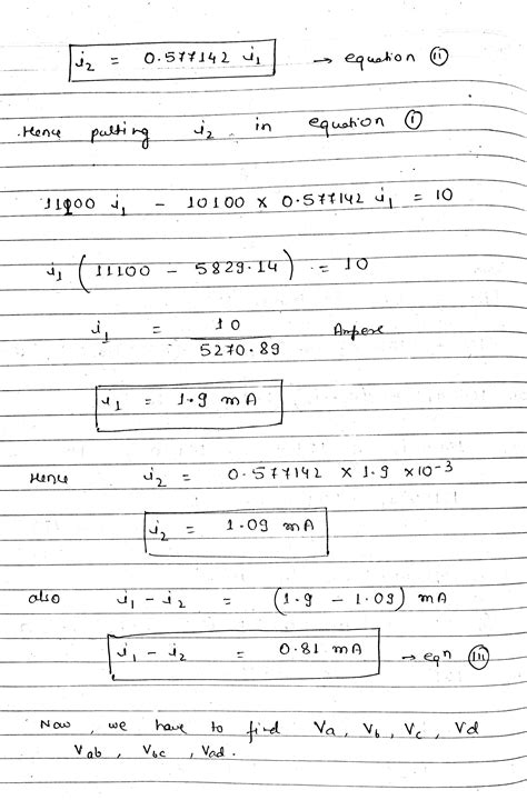 Solved Find Va Vb Vc Vd Vab Vbc Vad Course Hero