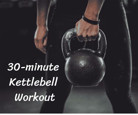 30 Minute Kettlebell Workout Thumper Massager Inc Au Store