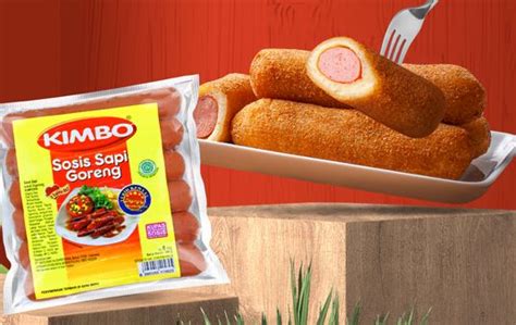 Sosis Gulung Roti Bekal Kimbo Indonesia