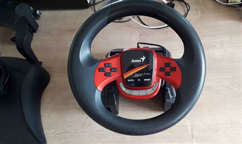 Компьютерный игровой руль Genius Twin Wheel FX б/у: 800 грн ...