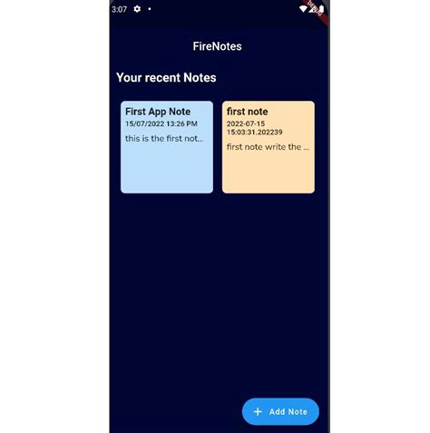 Note Flutter Awesome