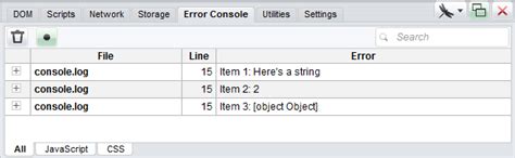Complete Cross Browser Console Log Craig Patik S Personal Blog