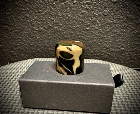 Custom Woodland Camo Resin Guitar And Bass Volume Knobs Tactical