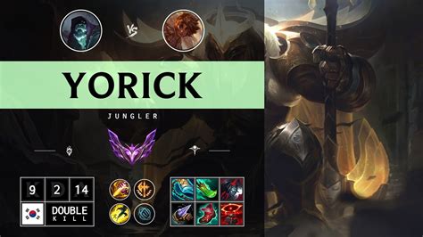 Yorick Jungle Vs Taliyah Kr Master Patch 1412 Youtube