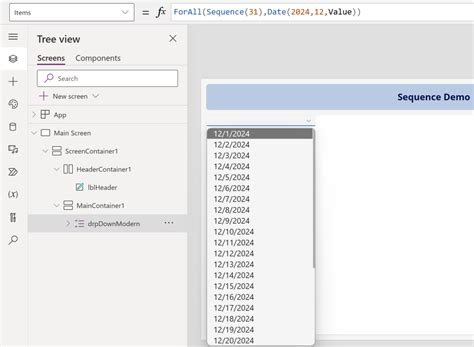Power Fx Understanding The ‘sequence Function Rajeev Pentyala Microsoft Power Platform
