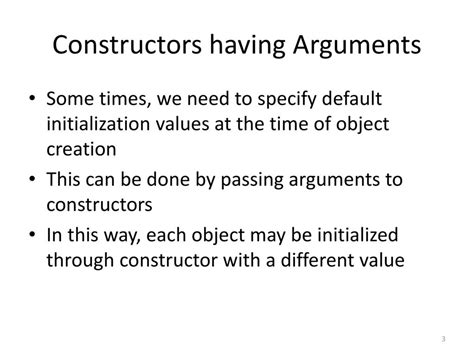 Overloaded Constructors And Multiple Classes Ppt Download