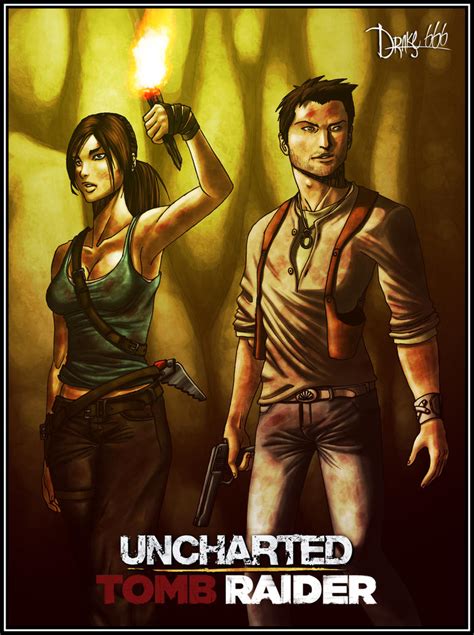 Uncharted X Tomb Raider By Drake 666 On Deviantart
