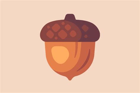 Acorn Graphic Design Illustration