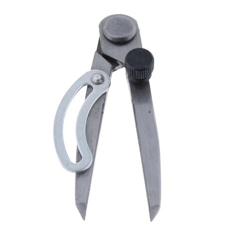 4 56 Wing Divider Pencil Holdercompass Scribe Kit Leather