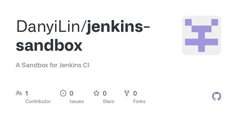 github danyilin jenkins sandbox a sandbox for jenkins ci