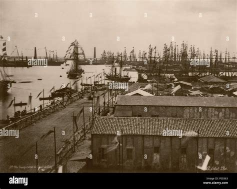 Port Said Egypt — 1869 — Taking 10 Years To Build The Suez Canal Was