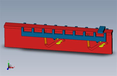 鸡蛋形四杆运输机构设计 solidworks 2016 模型图纸下载 懒石网