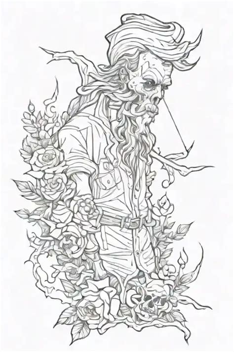 Sketch Rip Dad Tattoo Blackink Ai