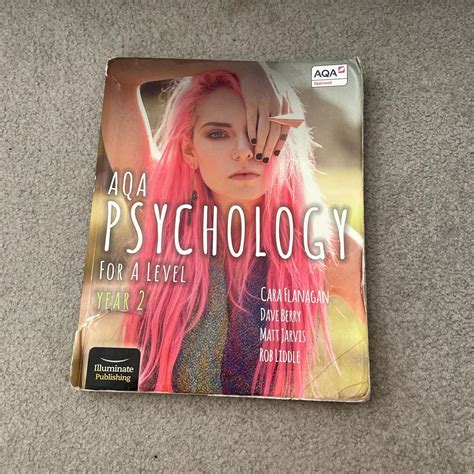 A Level Aqa Psychology Year 2 Textbook First Two Depop