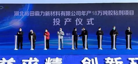 投资6亿元 湖北裕田霸力18万吨胶粘剂项目投产