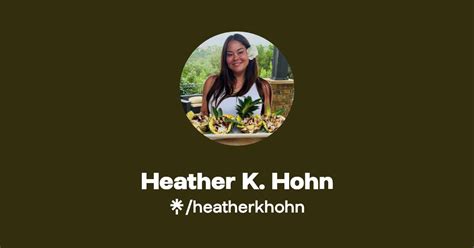 Heather K Hohn Linktree