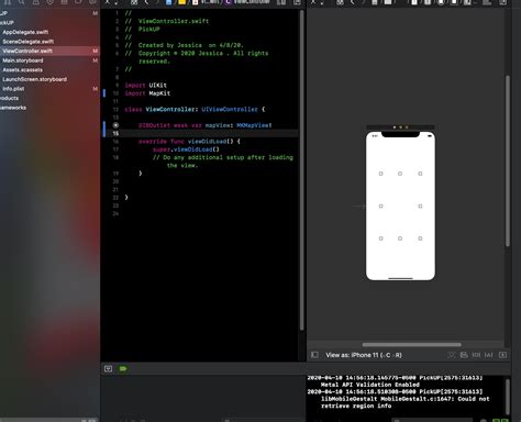 Swift Mapsdk Is Not Showing Up In My Storyboard Stack Overflow