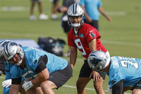 Carolina Panthers Put First Team Offensive Line In Front Of Bryce Young