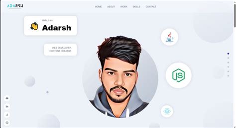 Adarsh Jaiswal On Linkedin Reactjs Sanity Framermotion Vercel