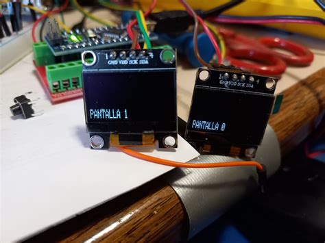 Problema Arduino Nano Con Dos Pantallas OLED SSD1306 SOLUCIONADO