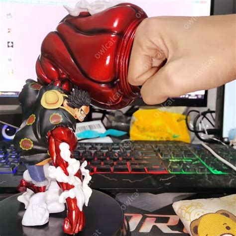 โมเดลวนพช Gear Luffy Boundman cm King Kong Gun VS Doflamingo Ver วนพซ ฟกเกอ One Piece
