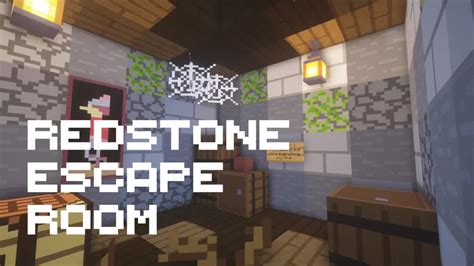 Redstone Escape Room Minecraft Map