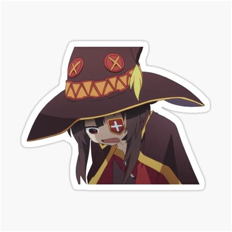 Konosuba Megumin Sticker For Sale By Domkraj Redbubble
