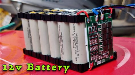 How To Make V Lithium Ion Battery At Home Youtube