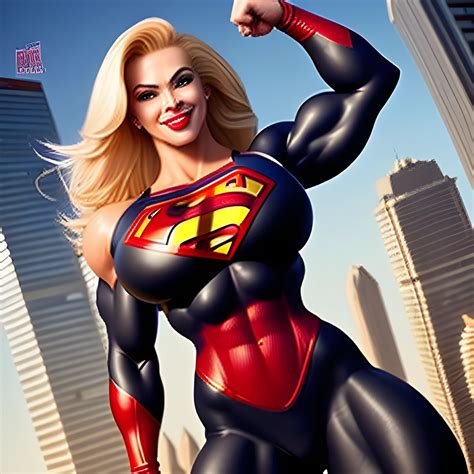 Abnormally Massive And Stunningly Gorgeous Female Bodybuilder Wi