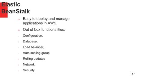 Aws Architecture Overview Ppt