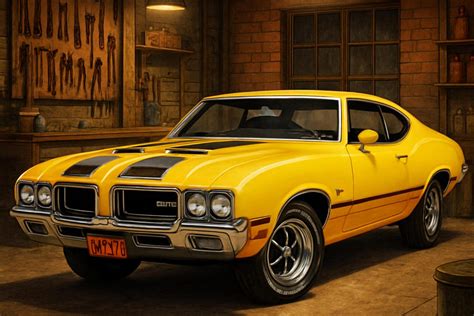 Digital Download Cutlass Printable Muscle Car Wall Art Etsy