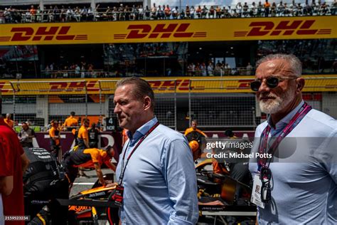 Jos Verstappen And Austrian Entrepeneur Daniel Bauchinger On The Grid