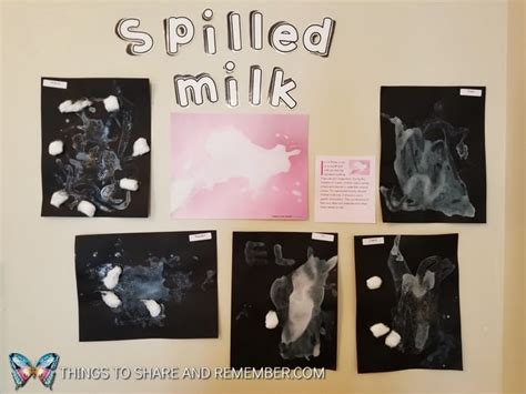 Spilled Milk Art Preschool Activity That Extends The Fable Of The The Milkmaid And Her Pail