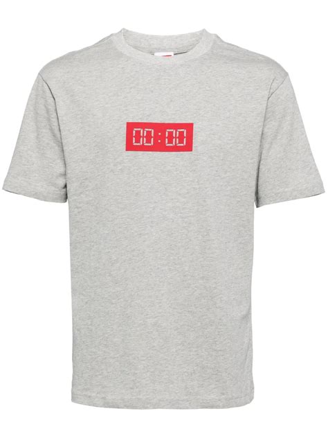Ground Zero ロゴ Tシャツ グレー Farfetch Jp