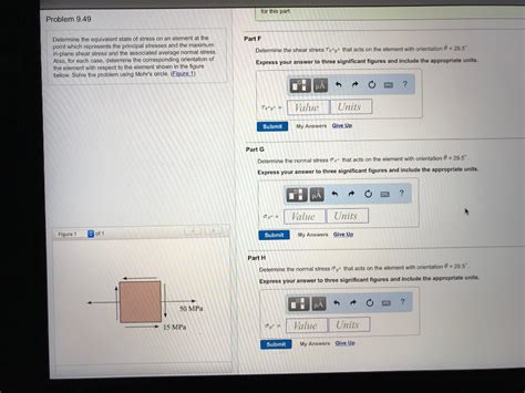 Solved For This Part Problem 9 49 Determine The Equivalent Chegg