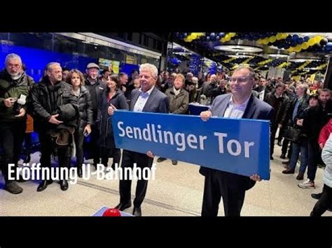 Er Ffnung Des Neuen Sperrengescho Im M Nchner U Bahnhof Sendlinger Tor