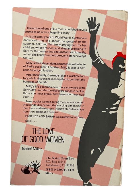 Lesbian Author Isabel Miiler Alma Routsong The Love Of Good Women