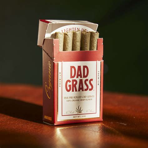 Shop Cbd Preroll Joints 5 Pack Of Joints Dad Grass