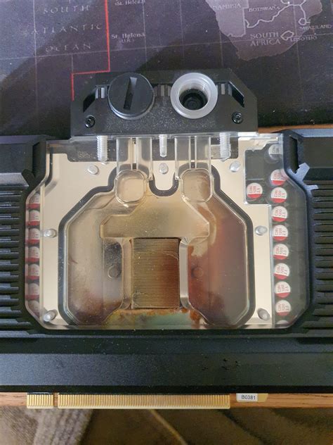 My Loop Burst After Just Under A Year This Is The GPU Block What Should I Do R Watercooling