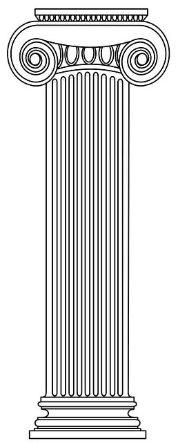 Download Column Ionic Column Cutout Royalty Free Stock Illustration Image Pixabay