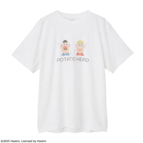 ミスター＆ミセス・ポテトヘッド Tシャツ ホワイトホワイト 通常 プラザオンラインストア