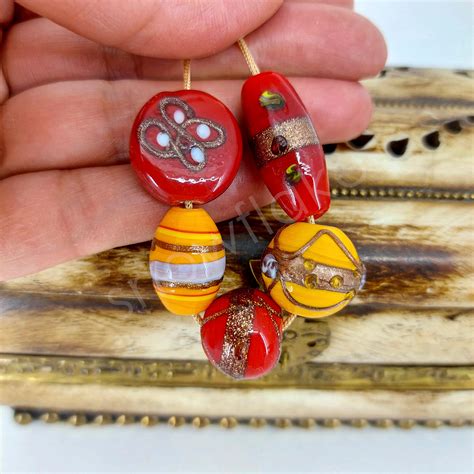 Venetian Indian Glass Bead Sets Indian Beads Necklace Glass Beads