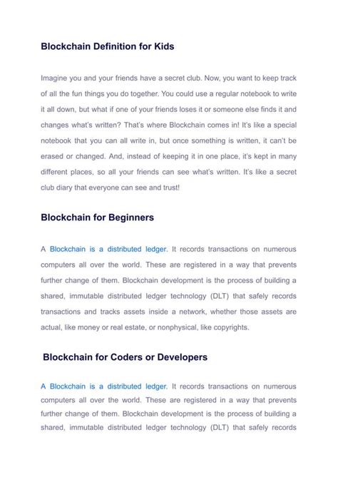 What Is Blockchain Beginners Guide Pdf Pdf
