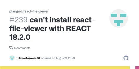 Cant Install React File Viewer With React 1820 · Issue 239